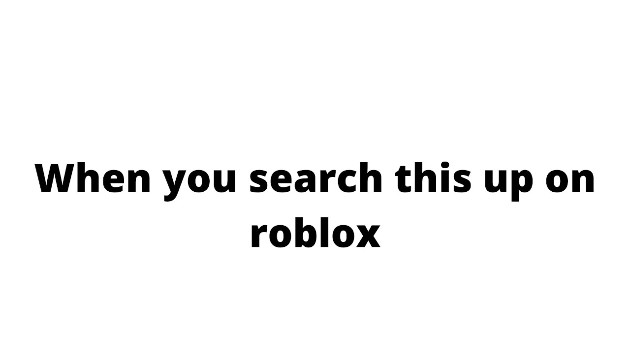 When you search this up - YouTube