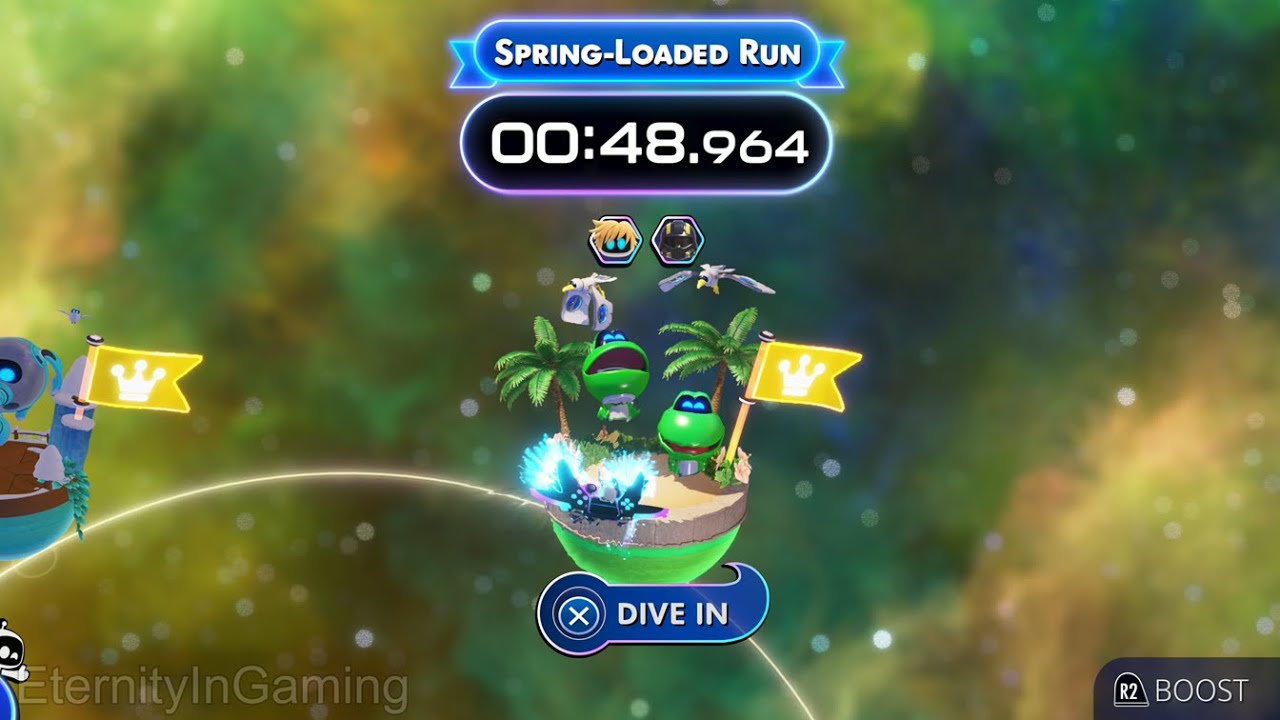 Astro Bot Spring-Loaded Run Collectibles - YouTube