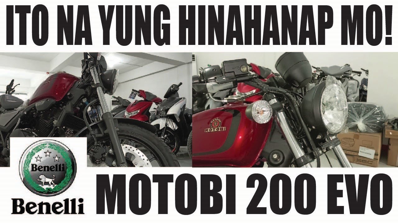 Benelli Motobi 200 Evo Walk-around Review - YouTube