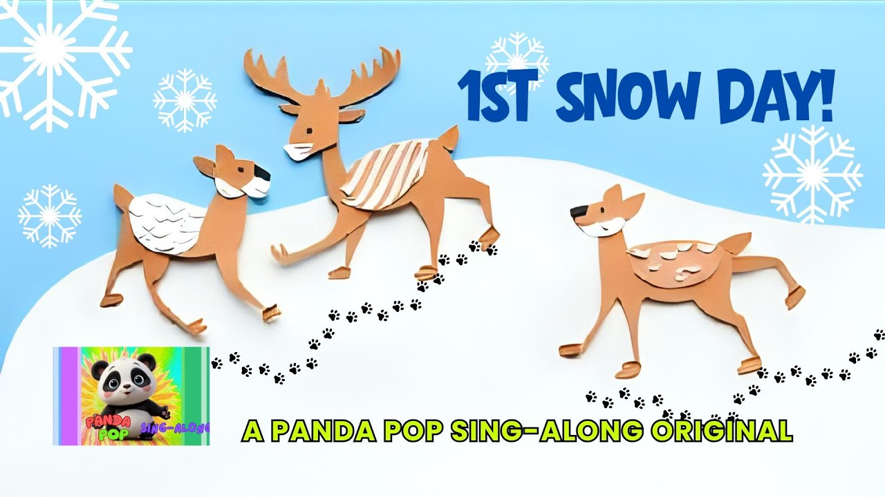 1st Snow Day! Sing, Dance & Play in the Snow! Bright, Happy, Fun Music ...
