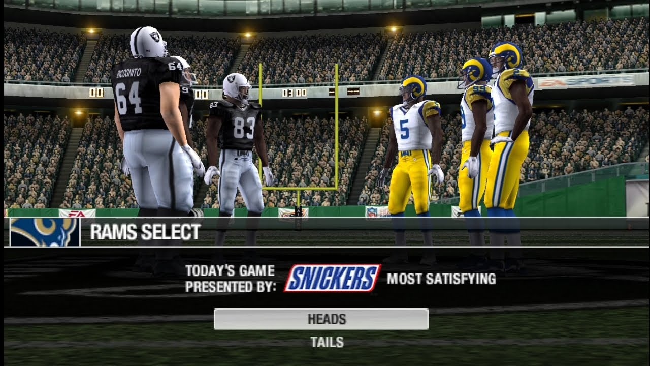 Madden 08 PSP Mod [2021-22 Rosters] Raiders Vs. Rams - YouTube
