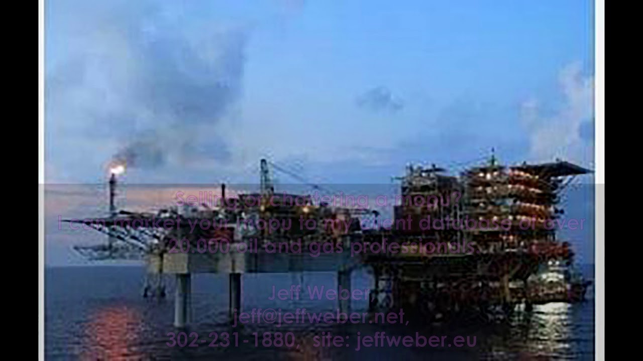 Selling MOPU. 5,150,000usd. 239’ max operating depth - YouTube