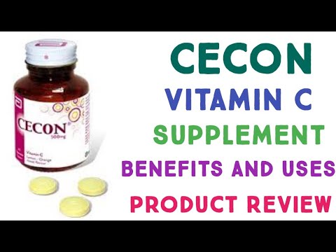 Cecon #vitamin C supplement #review - YouTube