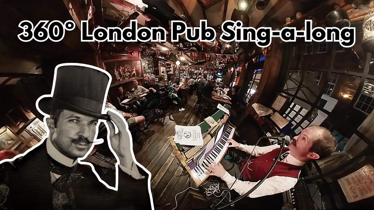 Join in a real London pub piano sing-a-long at Mr Fogg's Tavern in 360º ...
