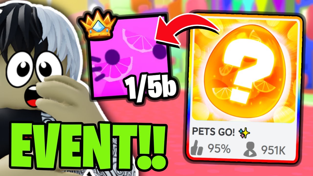 NOWY MEGA OP JELLY EVENT w PETS GO! - YouTube