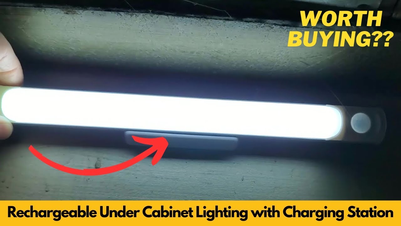 Rechargeable Under Cabinet Lighting with Charging Station | Worth ...