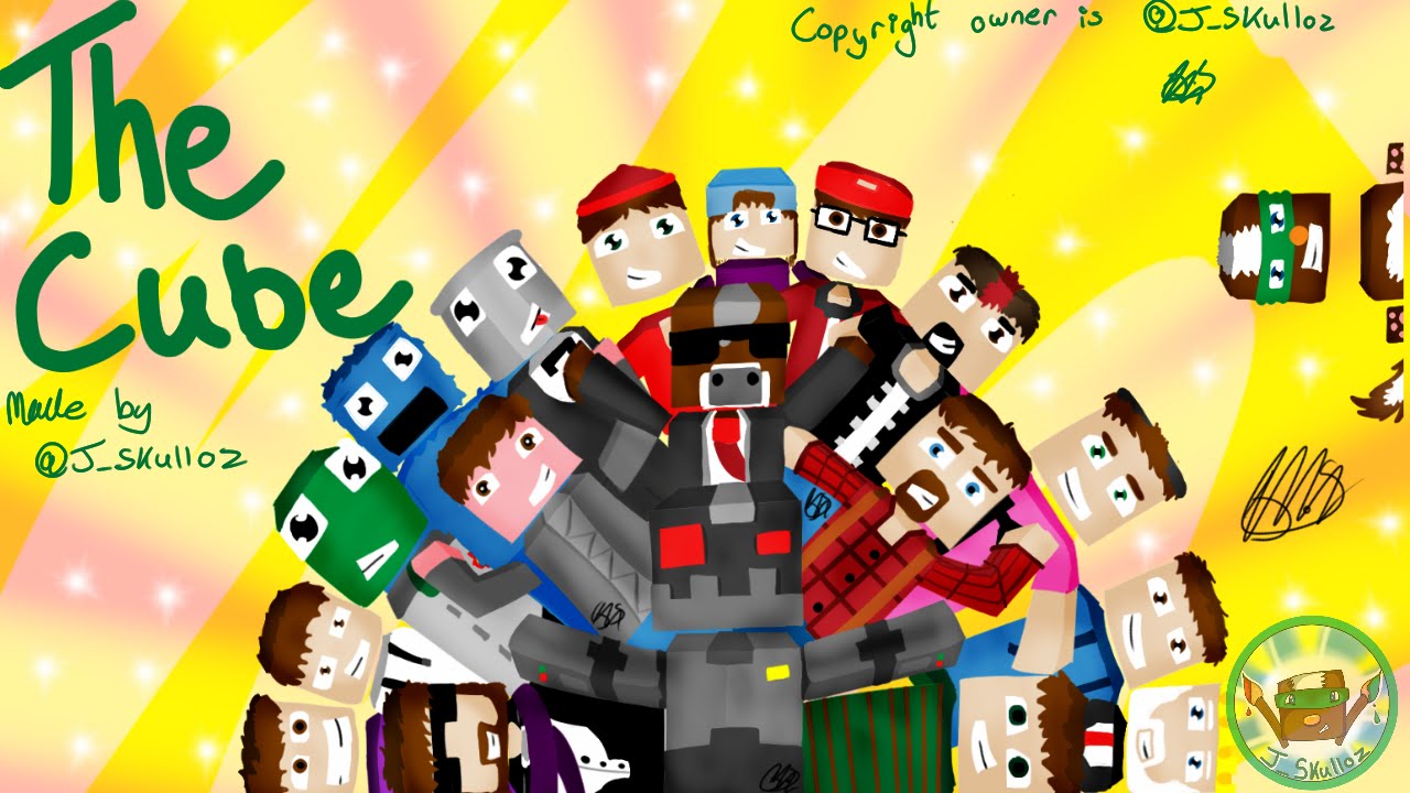 The Cube SMP GROUP PHOTO [Drawing] [More than 10 hours of work] [Speed ...