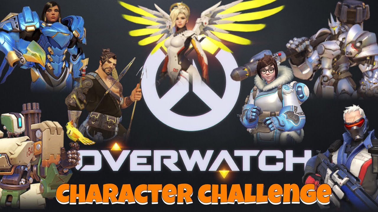 OVERWATCH RANDOM HERO CHALLENGE 1 (PS4) | Gameplay Soldier 76 OP (Live ...