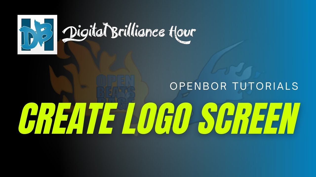 OpenBOR Tutorials - Create Logo Screen - YouTube