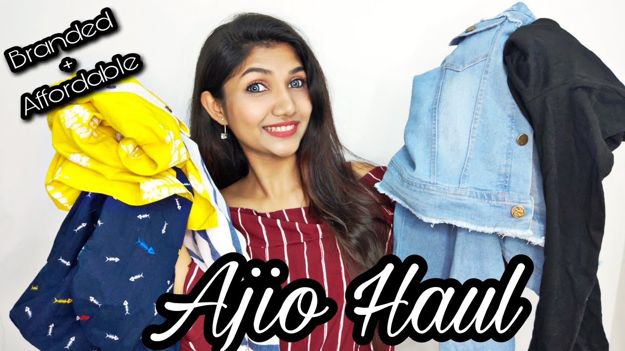 Ajio Clothing try on Haul ! Jeans, Top, shirt & Kurtis everything under ...