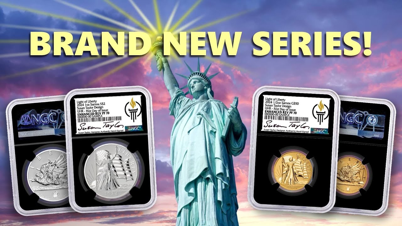 First Look: The Inaugural Light of Liberty Coin Unveiled - YouTube