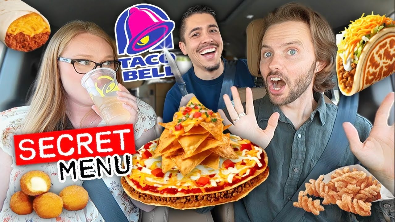 Tasting EVERYTHING on TACO BELL’S Secret Menu!!! - YouTube