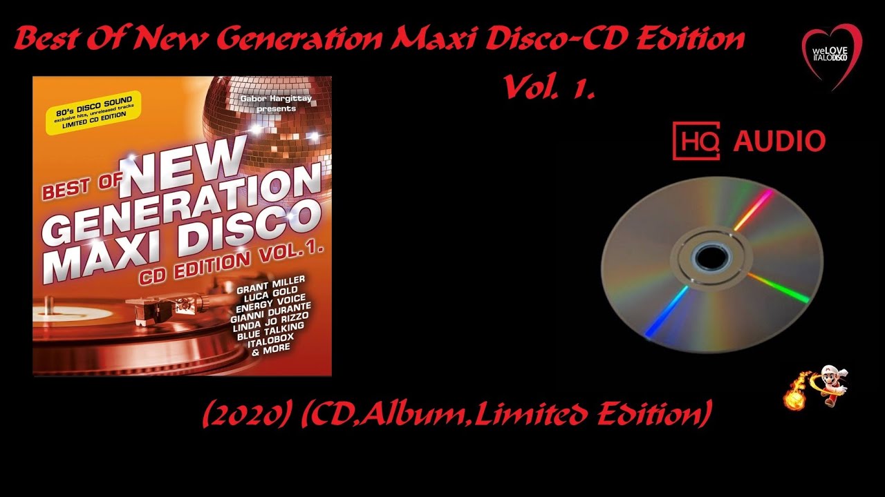 Best Of New Generation Maxi Disco-CD Edition Vol. 1. (2020) (CD,Album ...