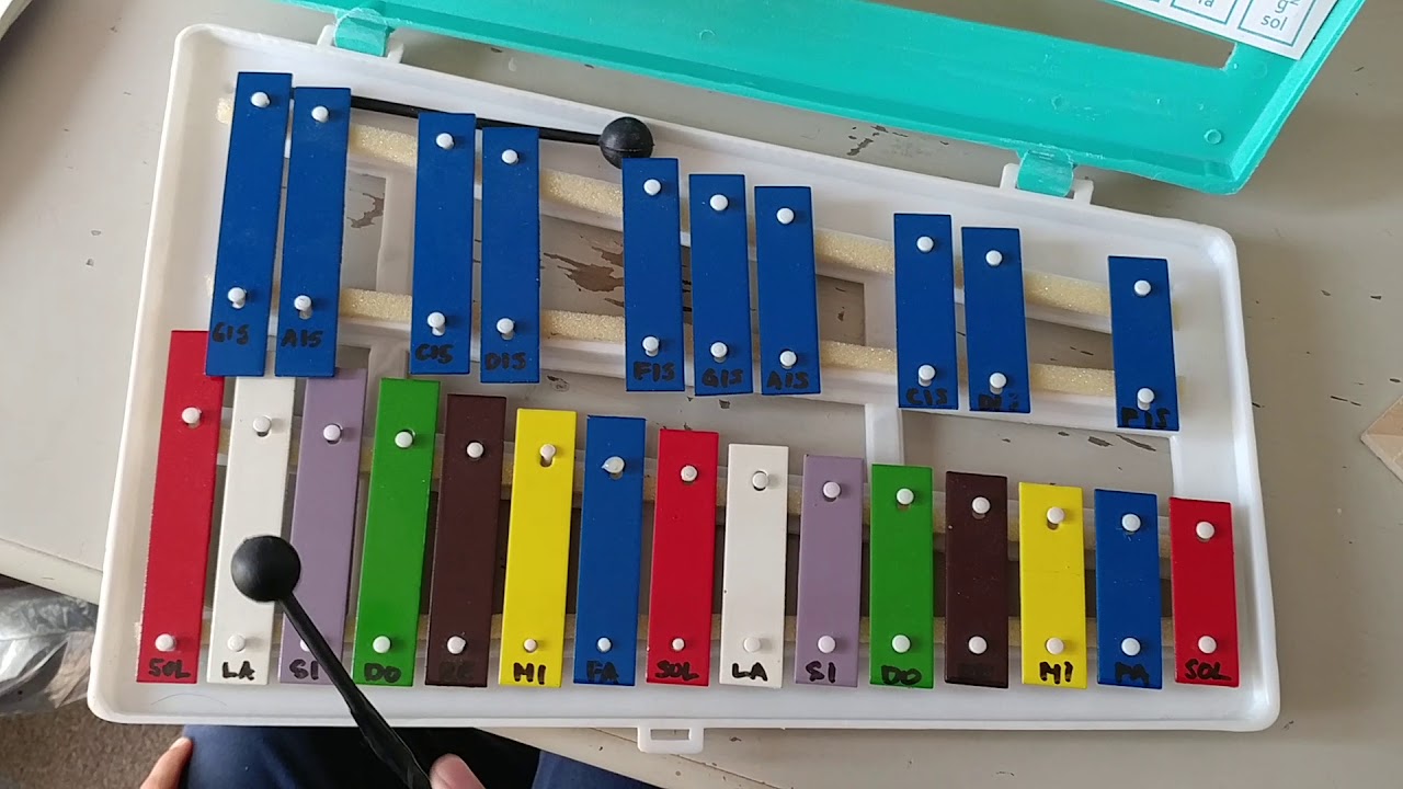 Himna Srbije Boze pravde na metalofonn - YouTube