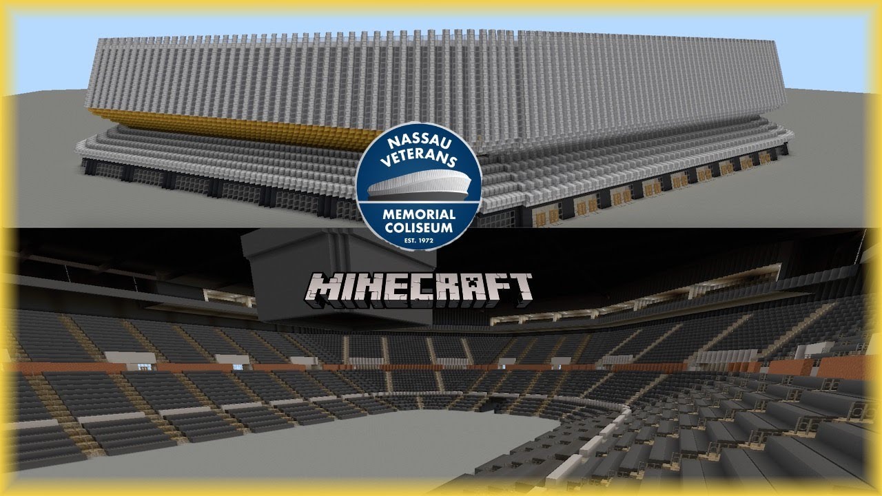 Nassau Coliseum | Uniondale, NY | Minecraft - YouTube