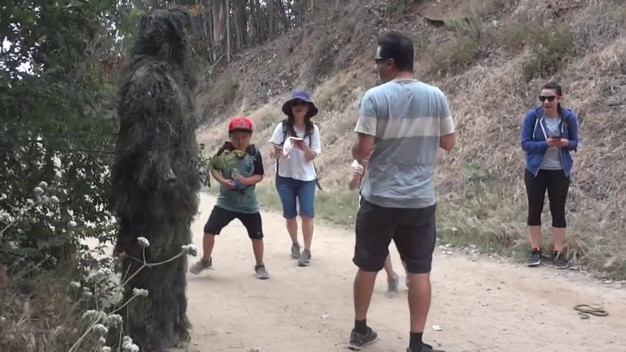 Bushman Scare Prank Compilation! Greatest Scares Ever! - YouTube