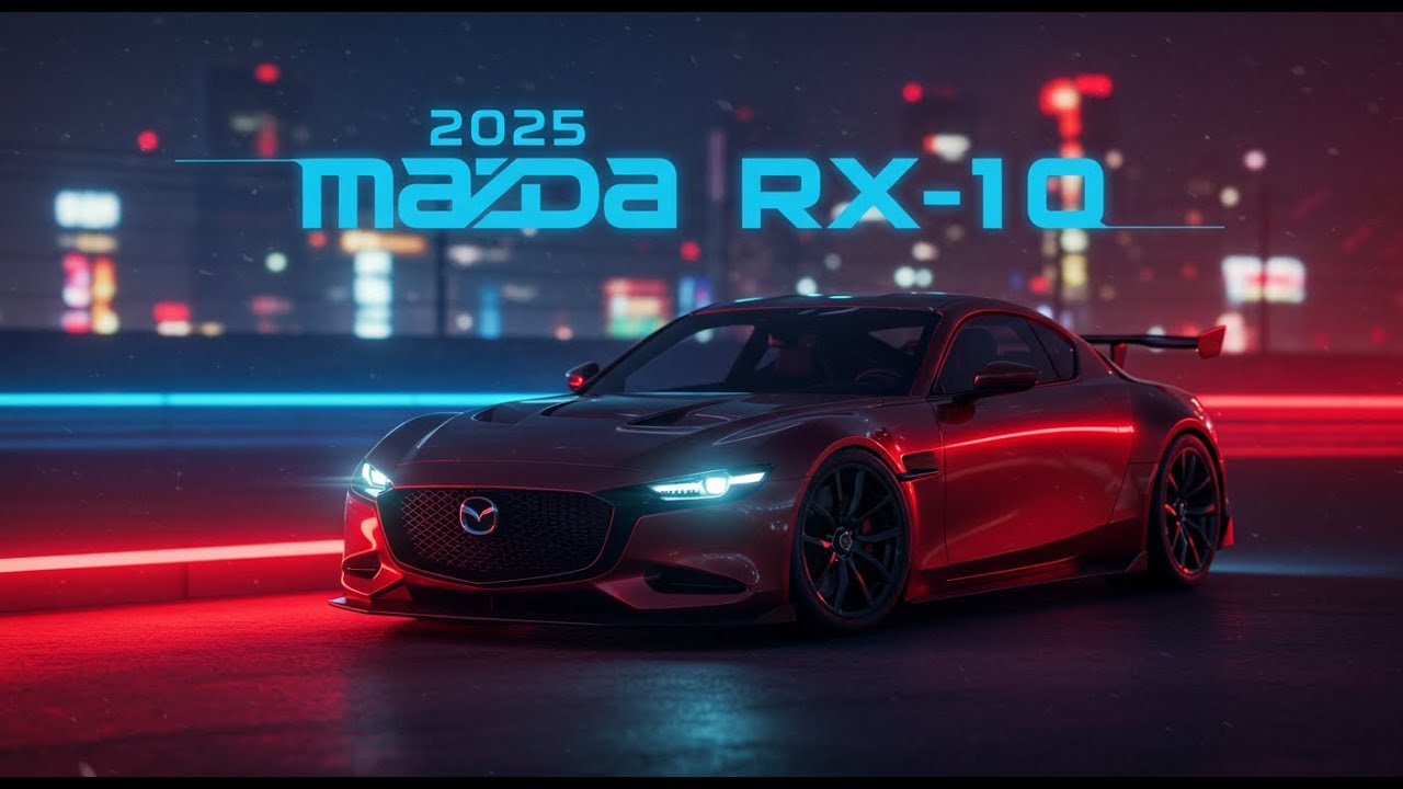 2025 Mazda RX-10 – The Ultimate Rotary Supercar is HERE! - YouTube