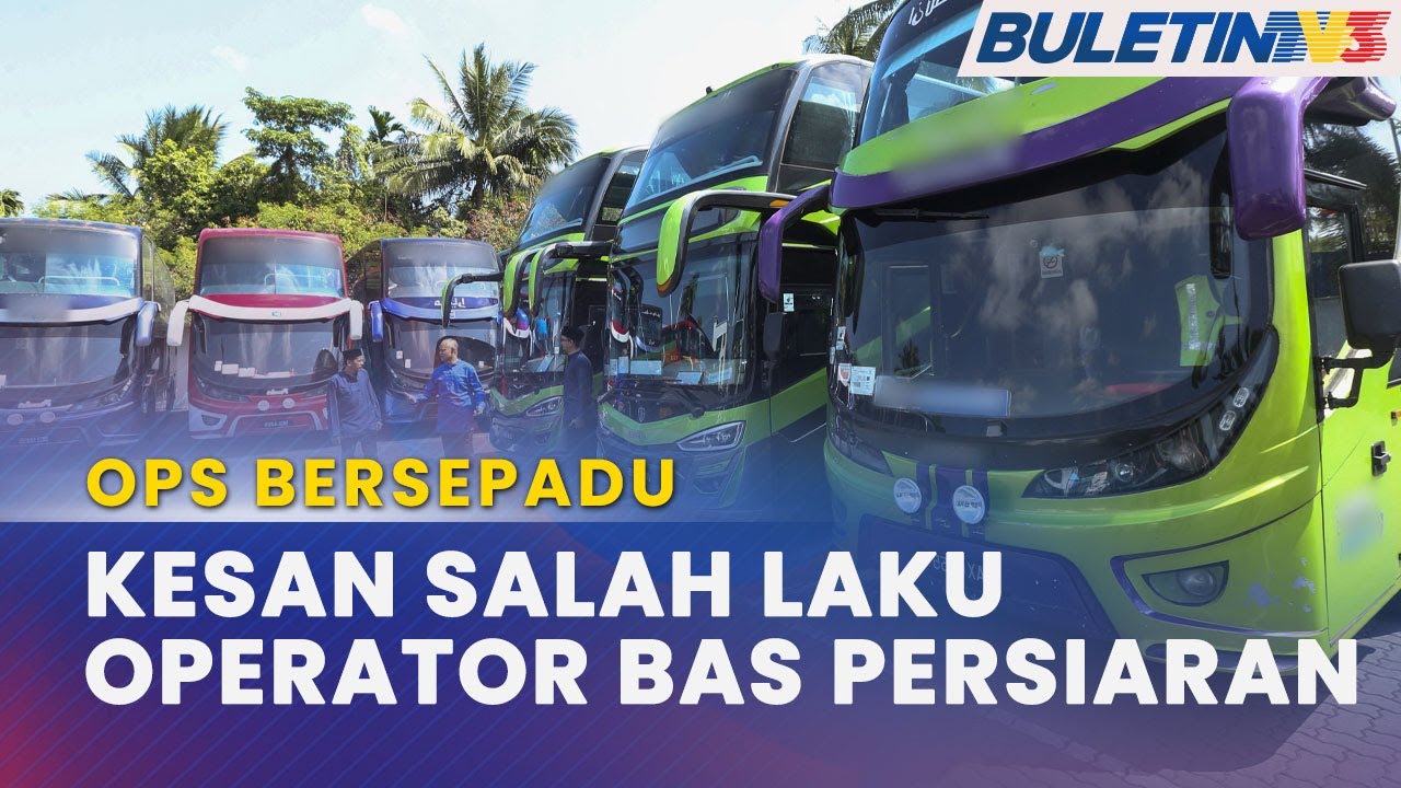 OPS BERSEPADU | Buru Kesalahan Bas Persiaran Dan Pelancongan - YouTube