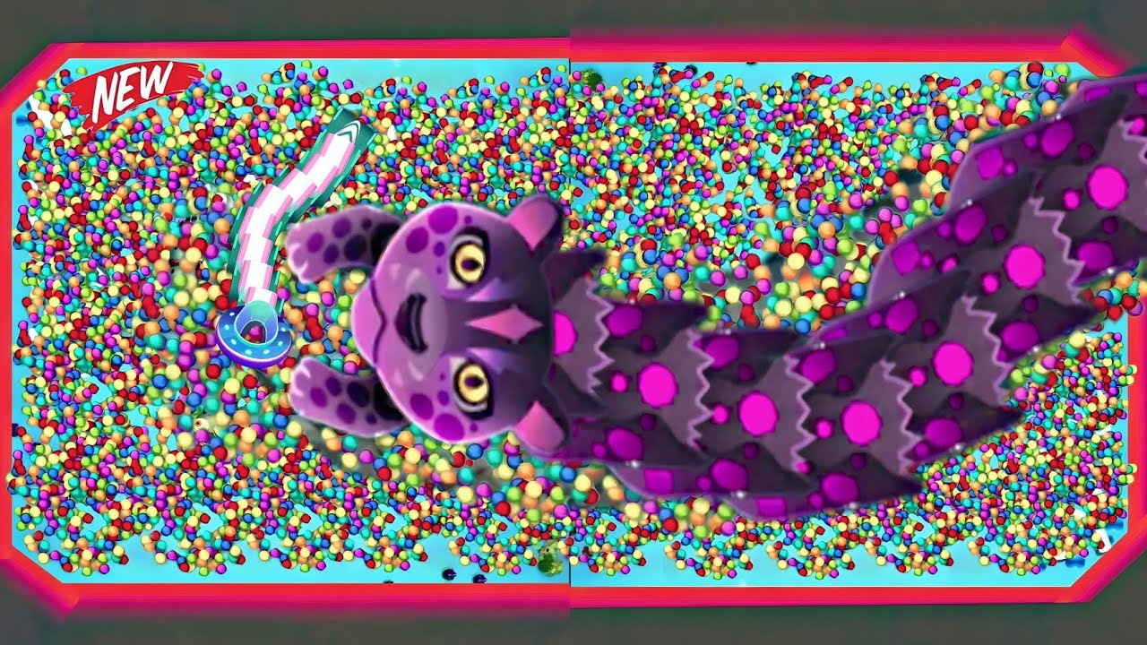 Snake io 🐍Mishipeshu Vs UFO 👽 Snake Skin 🐍The Map snakeio - YouTube