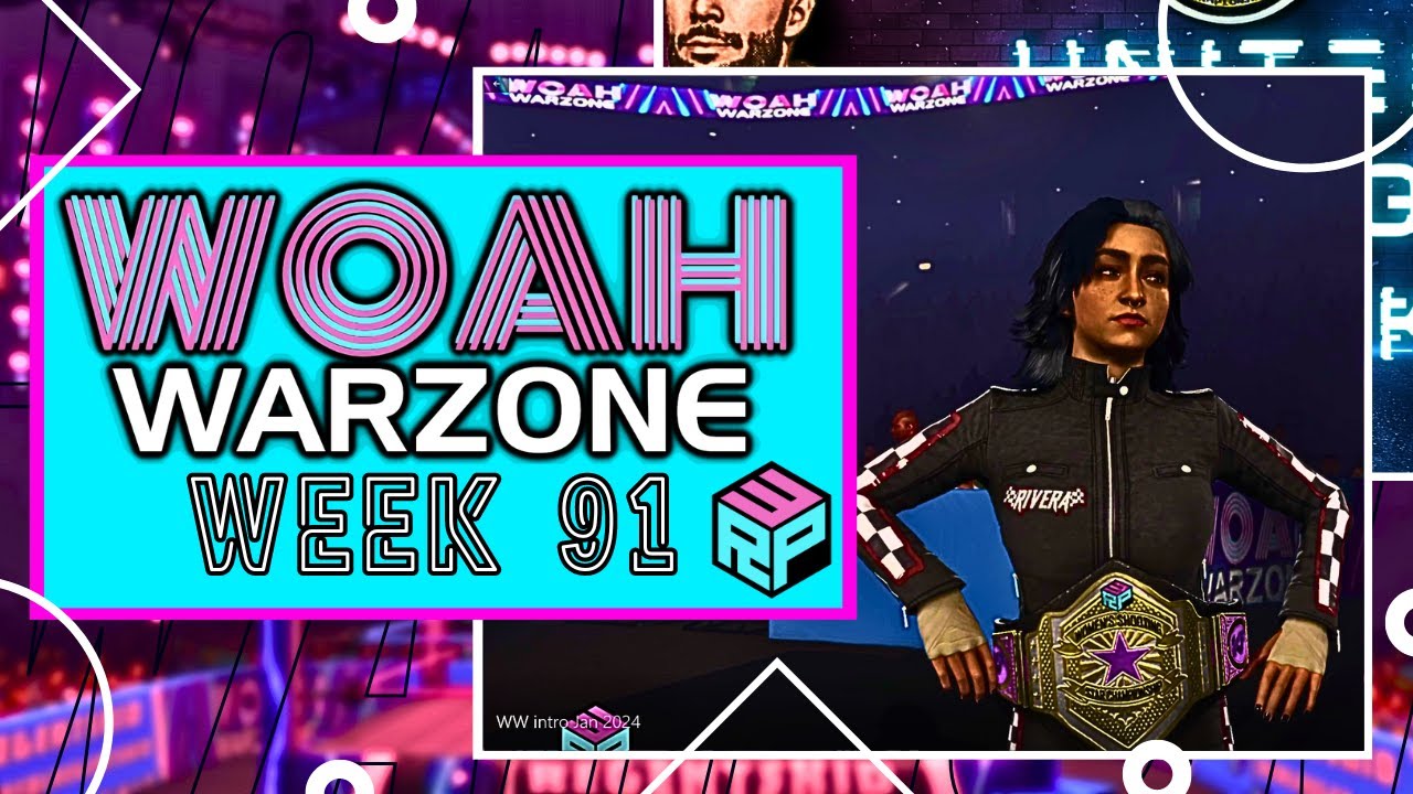RPW Woah Warzone Week 91 - WWE2K23 Universe Mode - YouTube