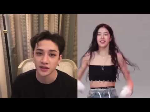 chan doing antifragile 💅🏻 (stray kids x le sserafim crumbs)