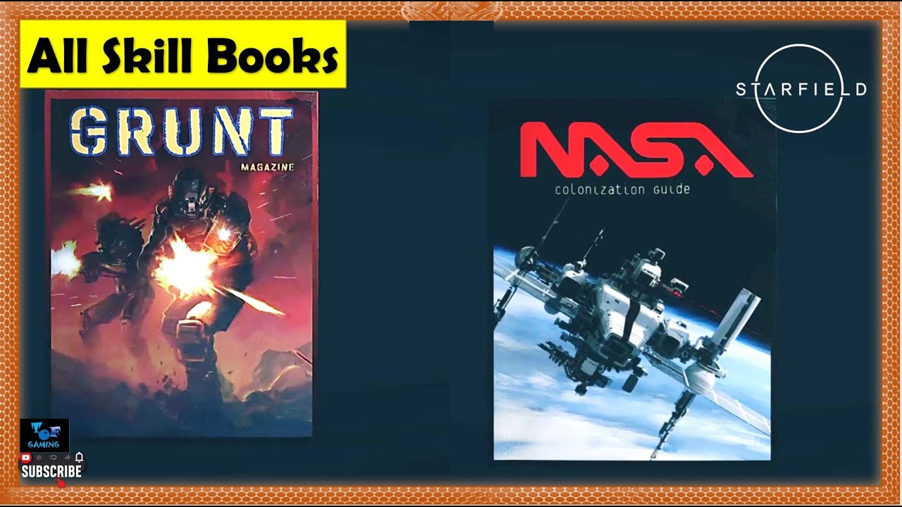 All Skill Books in Starfield - YouTube