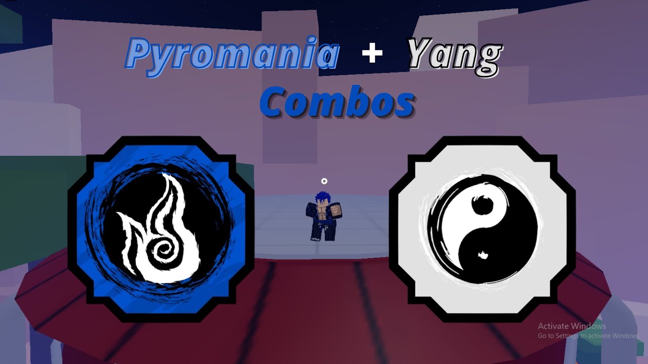 Pyromania and Yin/Yang Combos and 1v1 | Shindo Life - YouTube
