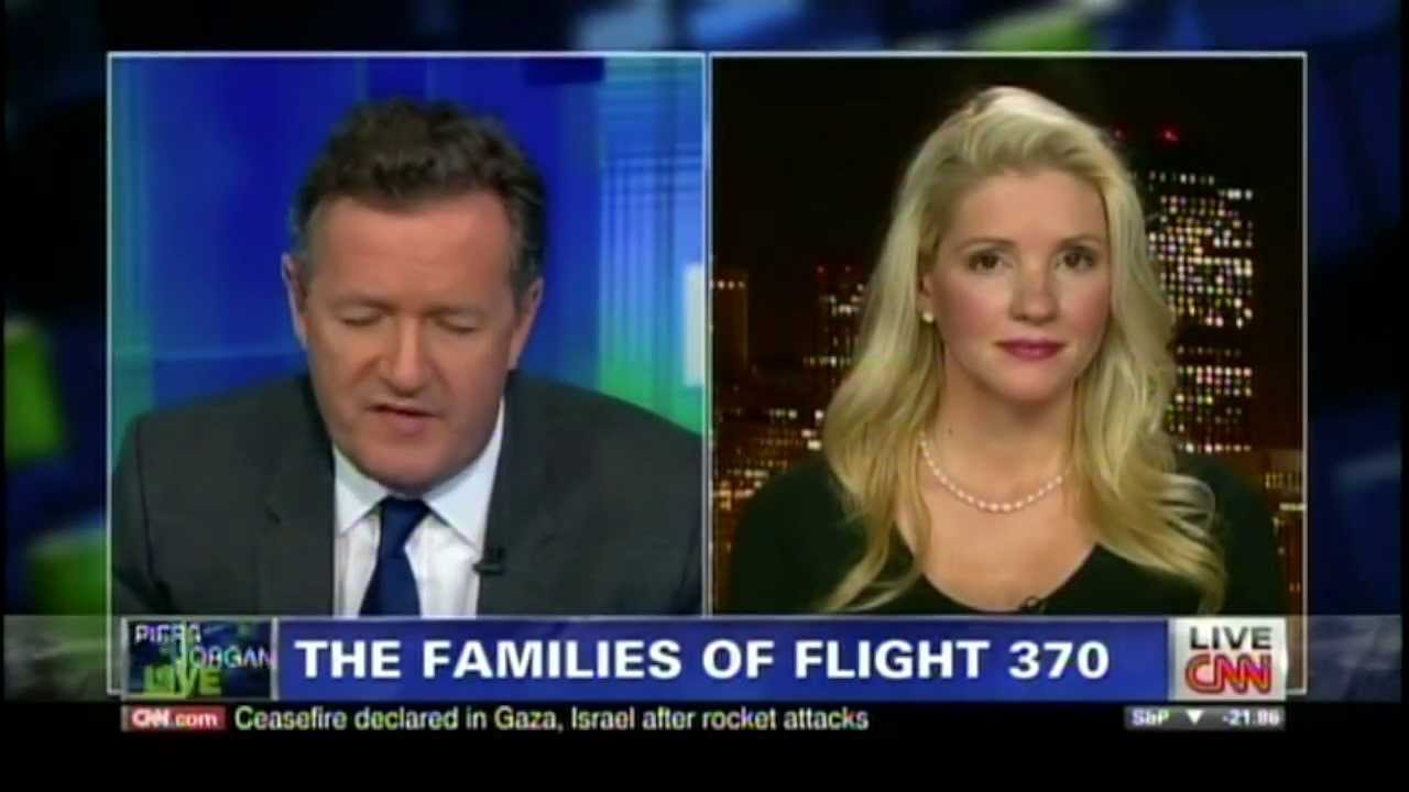 CNN Heidi Snow Piers Morgan - AirCraft Casualty Emotional Support ...