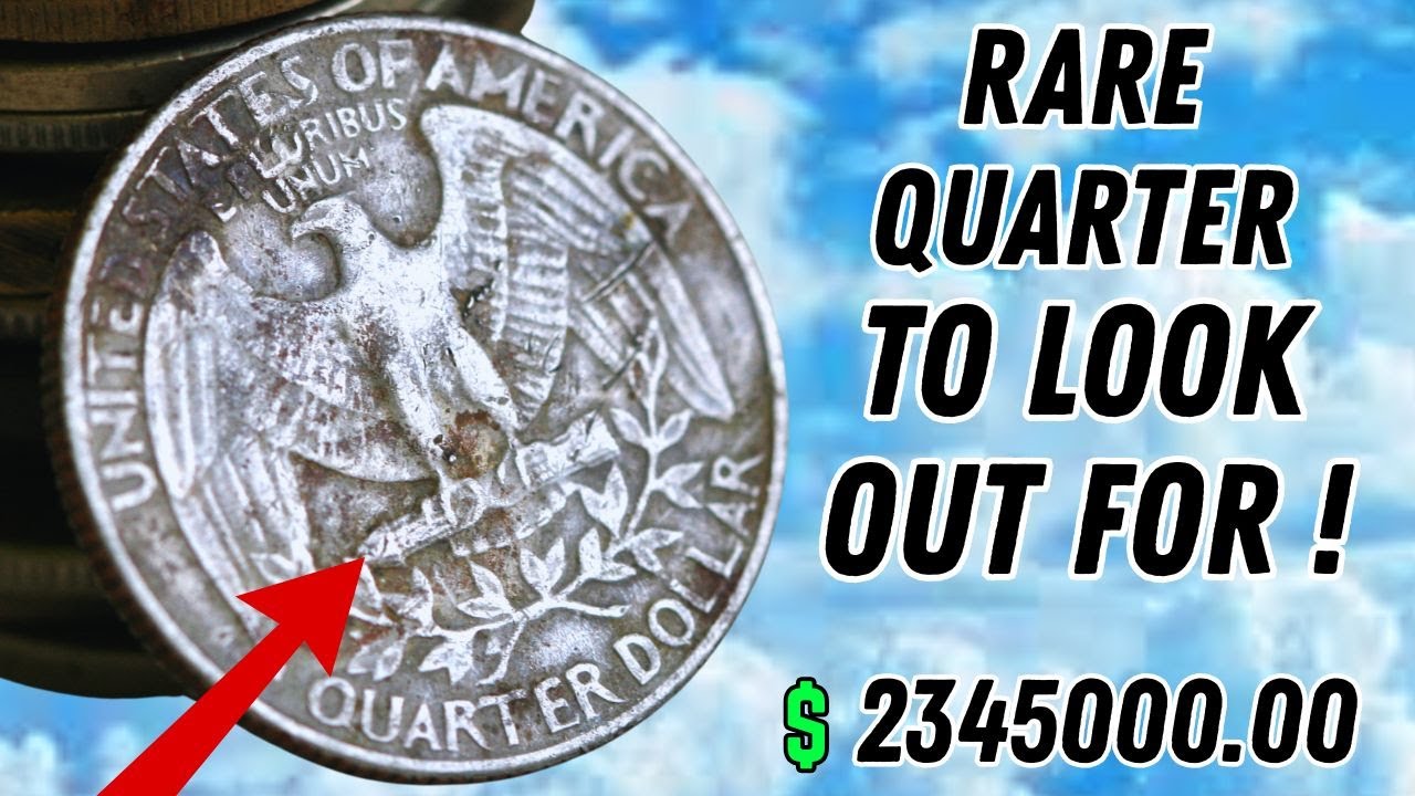 QUARTER ALERT! Rare Washington Quarters Coins to Look Out For in Your ...