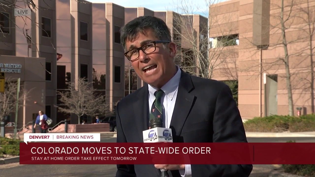 Gov. Jared Polis issues statewide stay-at-home order in Colorado - YouTube