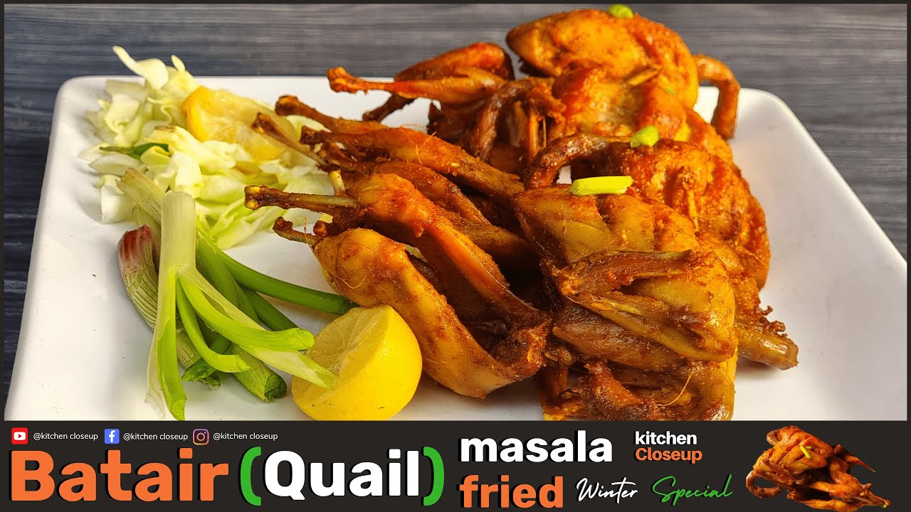 BATAIR ( QUAIL ) MASALA FRIED RECIPE | MASALA BATAIR ( QUAILS ) |HOT ...