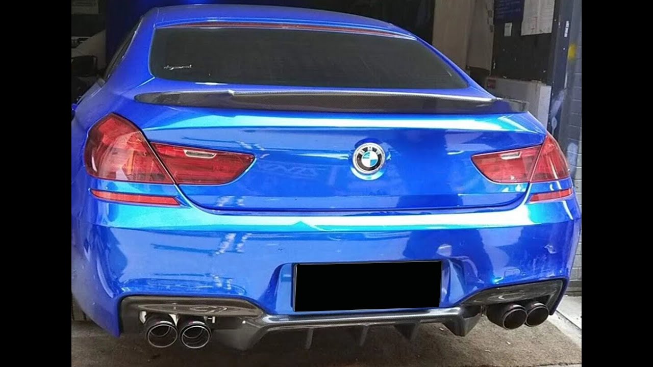 BMW 6 Series F06 F12 F13 640i 650i M Sport M6 Carbon Fiber Rear Bumper ...