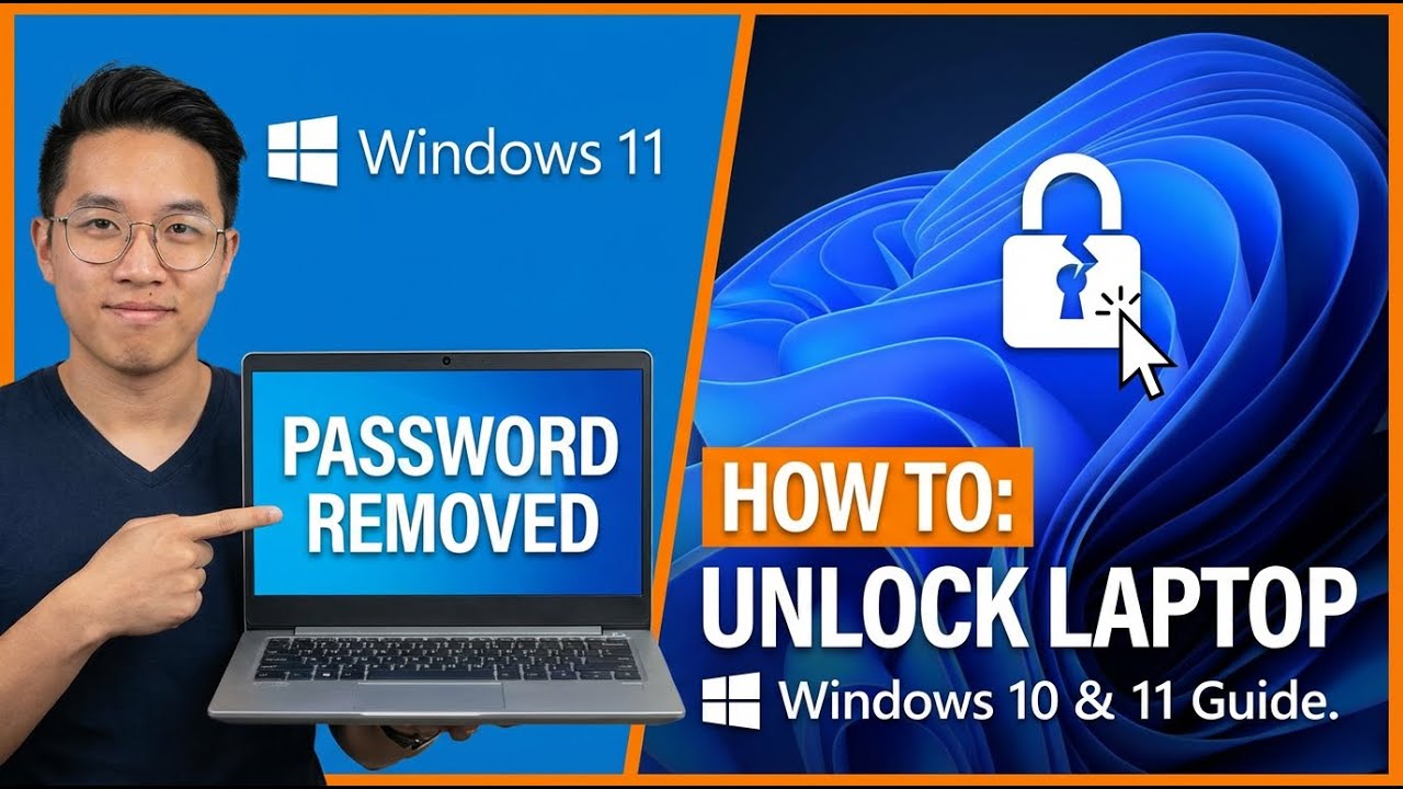 HOW TO Remove Lock Screen Password on Your Laptop (Windows 10/11 Guide ...