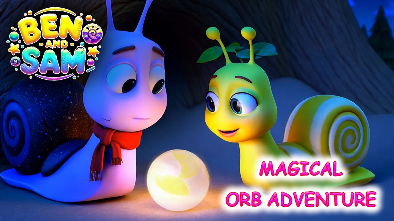 Ben and Sam: The Playful Snails - Magical Orb Adventure 🐌 | Fun Kids Animation - YouTube