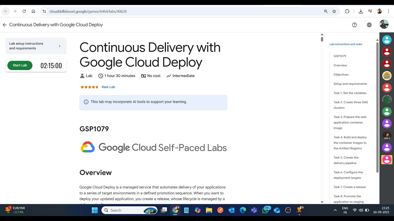 Continuous Delivery with Google Cloud Deploy || Lab Solution || Google ...