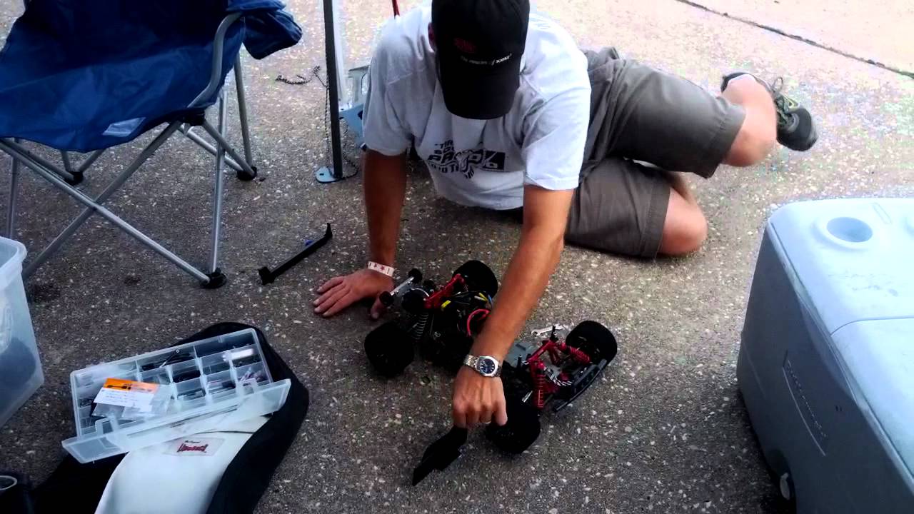 Shoe RC car alignment - YouTube