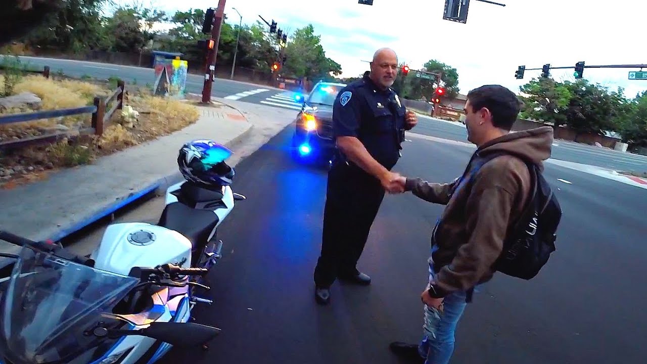 THESE COPS are AWESOME. Encounters with Police. - YouTube