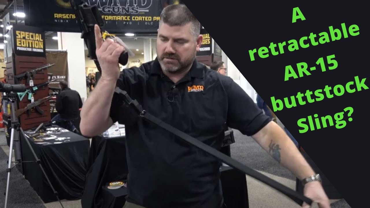 Slingstock: Retractable AR-15 Sling - YouTube