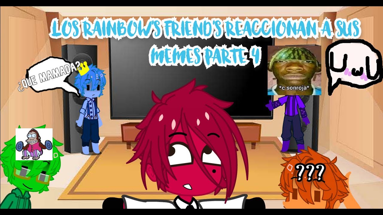 Rainbow Friends reaccionan a sus Memes PT 4🔵🟠🔴🟢🟣| Ashton - YouTube