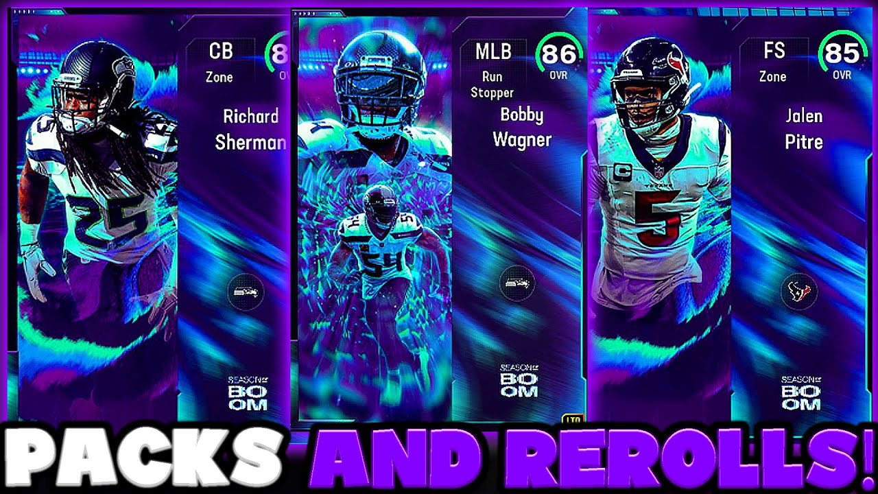 INSANE PULL! SEASON OF BOOM PACKS & TRAINING ROLLS! SEASON OF BOOM IS ...