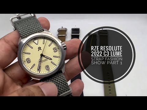 1 Watch, 5 New Looks: RZE Resolute 2022 C3 Lume Strap Fashion Show Part ...