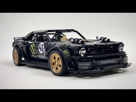 Check out this LEGO Remote Controlled Model of Ken Block's Hoonicorn