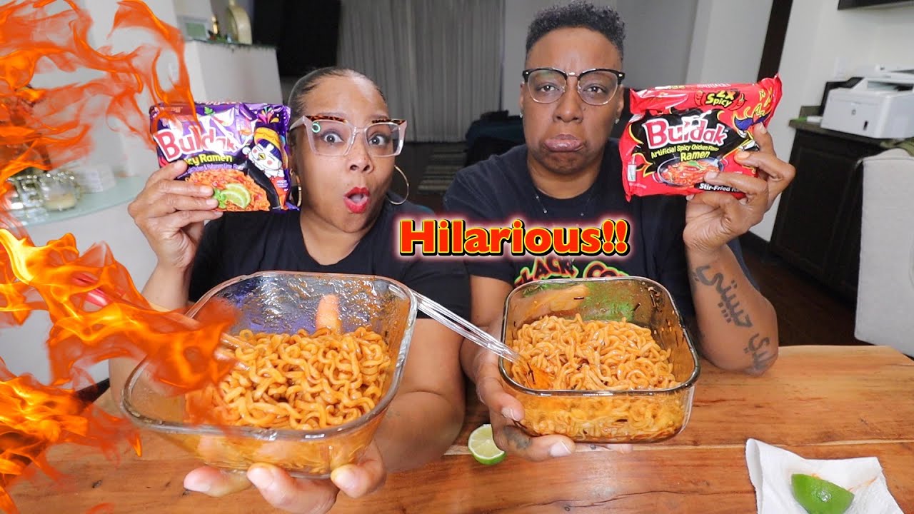 Samyang 2x spicy NUCLEAR Ramen Challenge! (Hottest Food I have ever ...