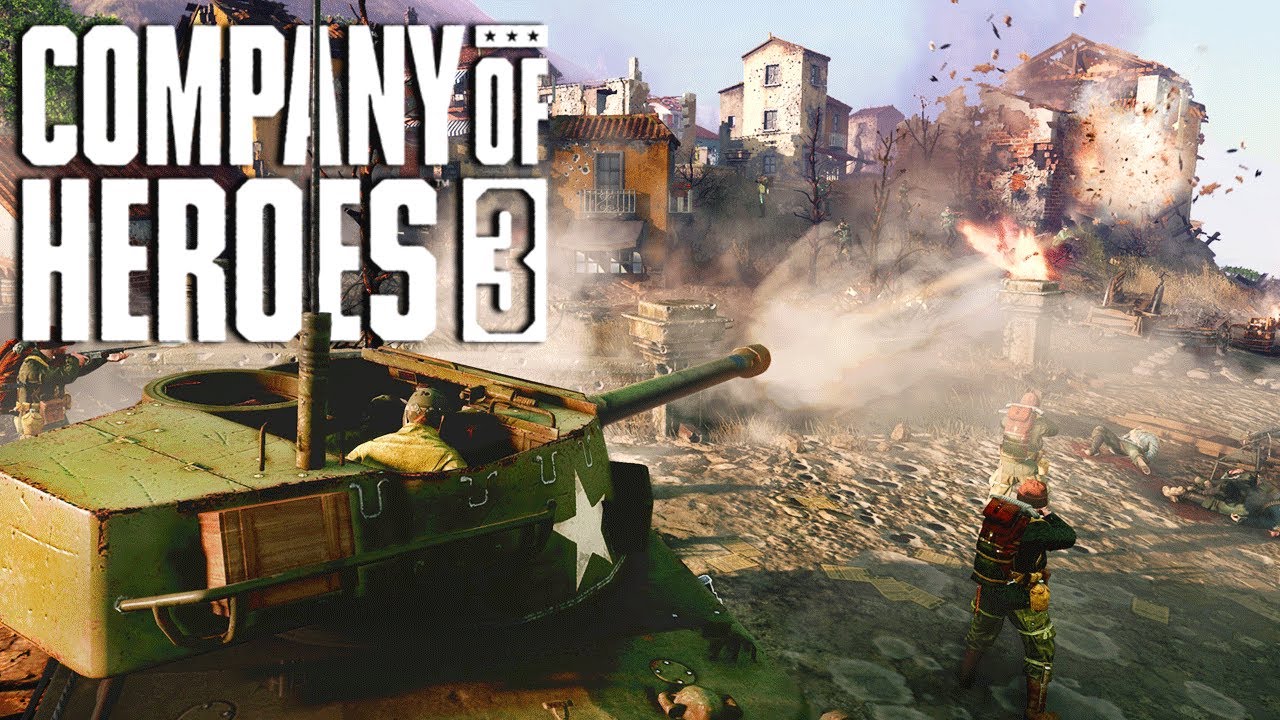 COH3 - North African Operation - Company of Heroes 3 Alpha - YouTube