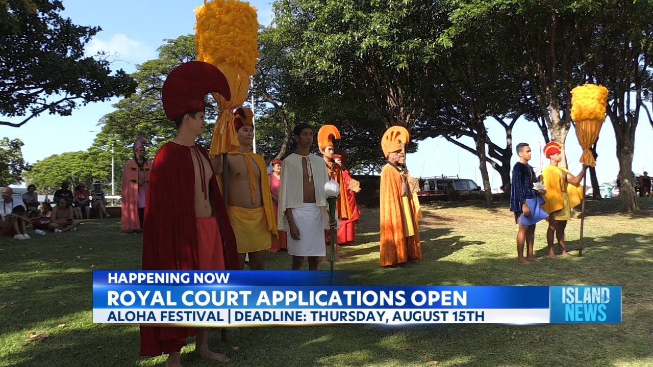 Aloha Festivals seeks applicants for 2024 Royal Court - YouTube