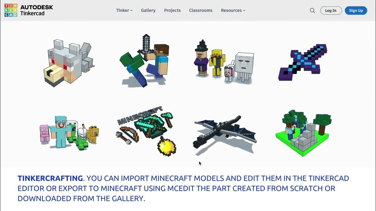 Introduction to TinkerCAD for basic uses in the creation of 3D printing ...