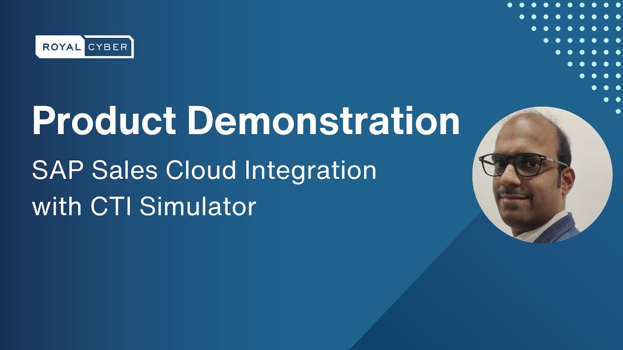 Revolutionizing Sales: SAP Sales Cloud Integration with CTI Simulator ...