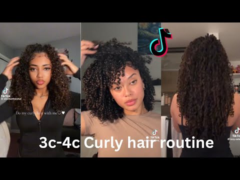 2026 3c-4c Spring Curly hair routine🥰| TikTok Compilation