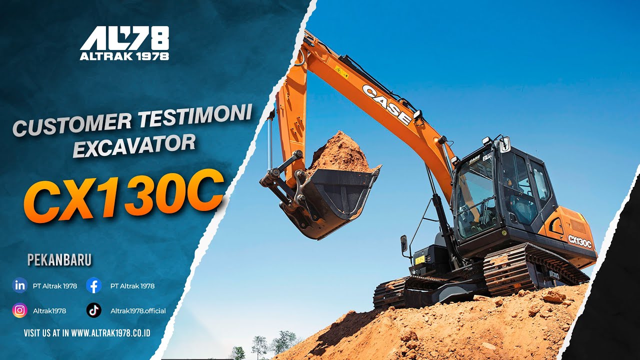 CUSTOMER TESTIMONY - CASE CX130C - YouTube