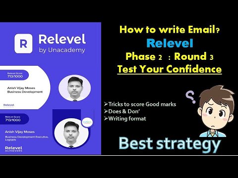 How to write Email in Relevel BD Test? | Phase 2 : Round 3 | Test Your ...